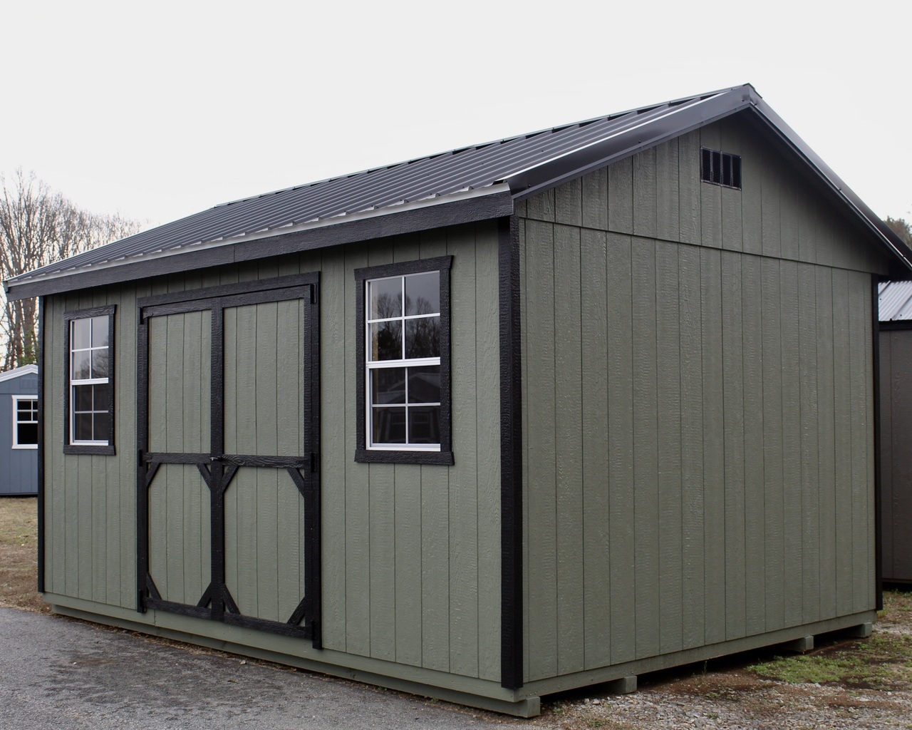 Storage Sheds custom built in all sizes, styles and colors